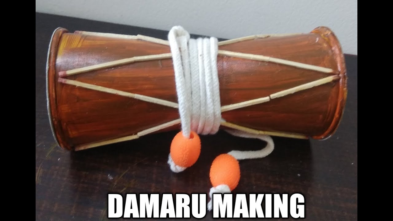 Paper Cup damaru making/Paper Cup craft/Best out of waste/How to make ...