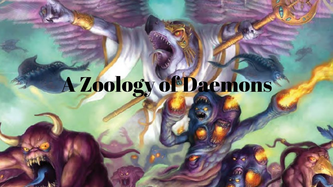 📗 CHAOS DAEMONS - ORIGIN AND INFO - CHAOS DAEMON LORE - YouTube