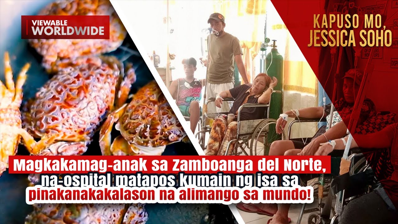 Magkakamag-anak, na-ospital matapos kumain ng nakalalason na alimango ...