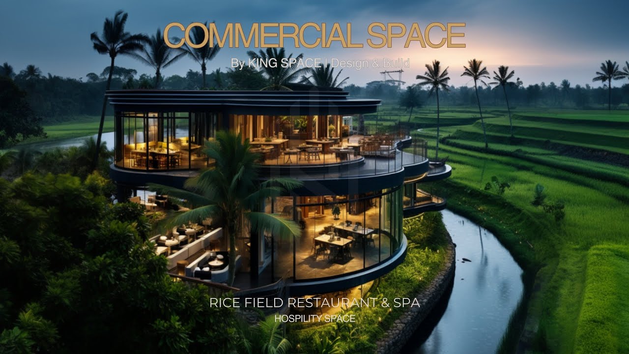 COMMERCIAL SPACE | Rice Fields Restaurant & Spa, Designed by KING SPACE ...