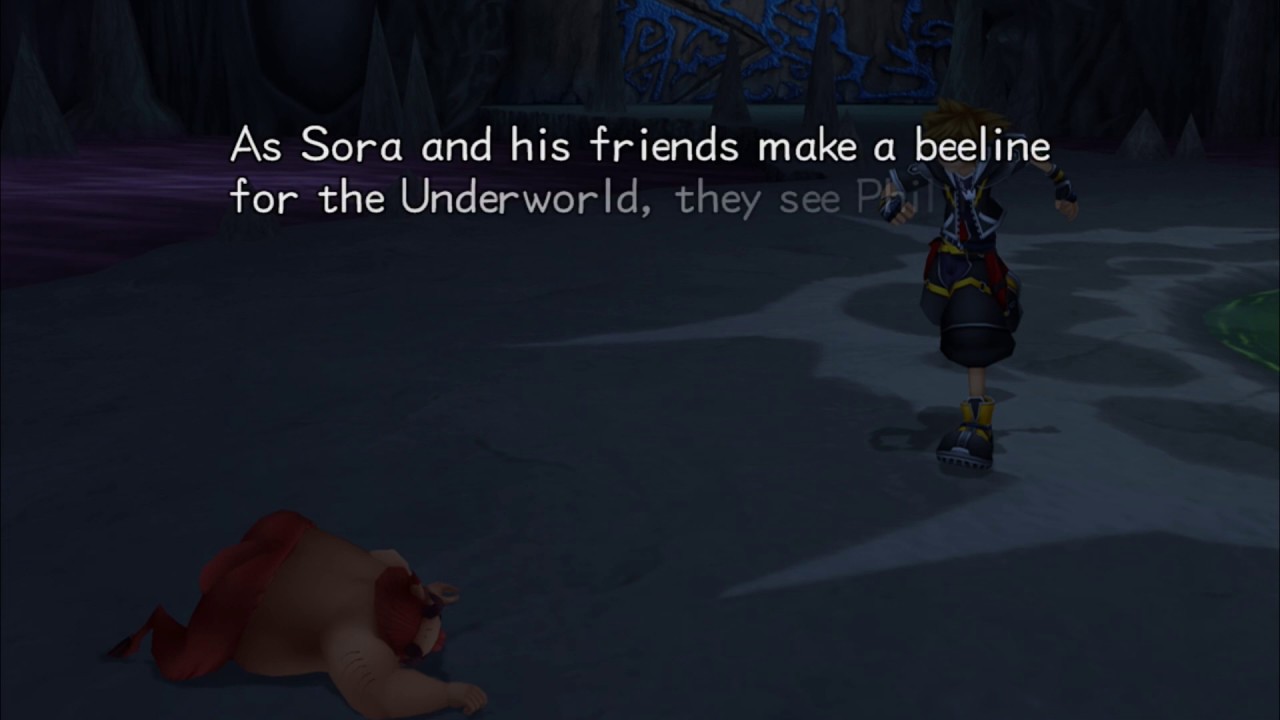 Kingdom Hearts II Final Mix Theater Mode Scene 186- Arriving in the ...