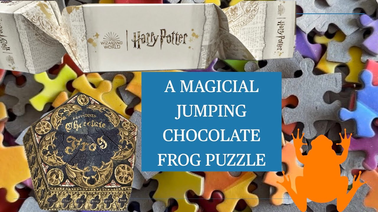 A Spellbinding jumping Chocolate frog puzzle. A Chat and a puzzle from ...