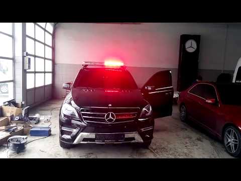 TEPE LAMBASI , ÇAKAR LAMBA VE SİREN SİSTEMİ MERCEDES ML 350