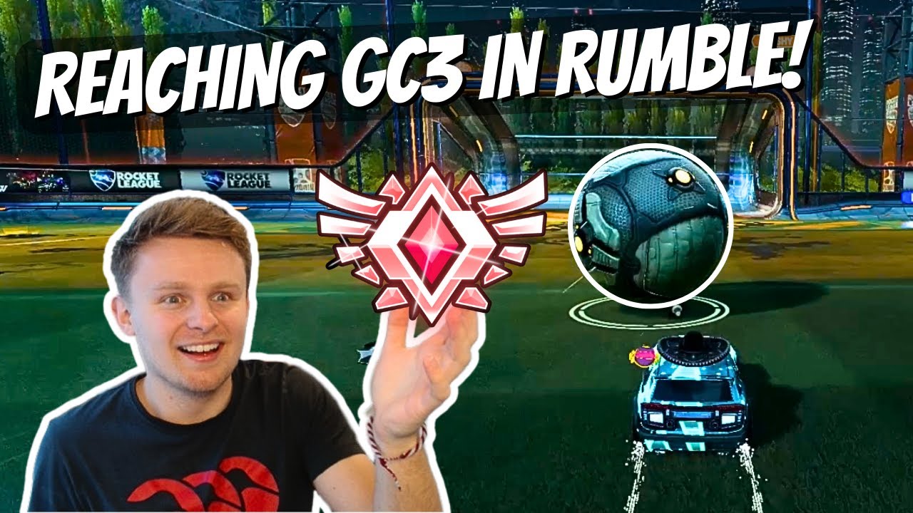 REACHING GC3 IN RUMBLE! - Rocket League Rumble Road to SSL #6 - YouTube
