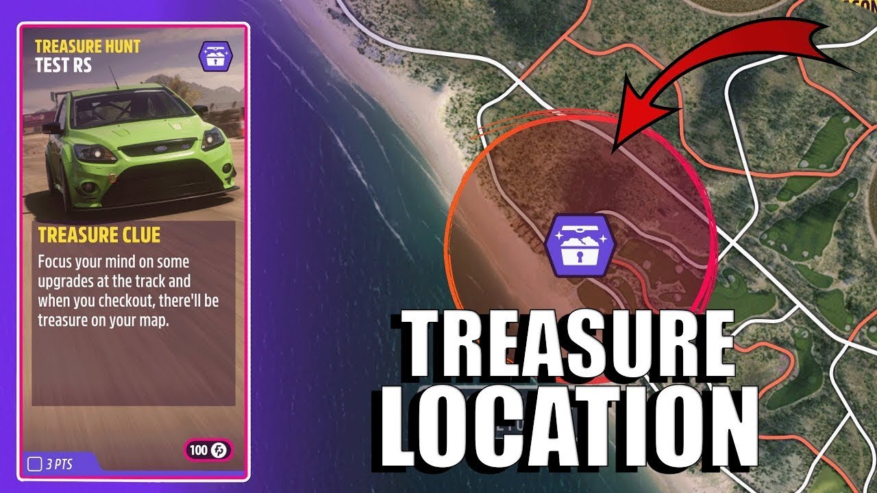 Forza Horizon 5 Treasure Hunt - Test RS Chest Location (Spring Season ...