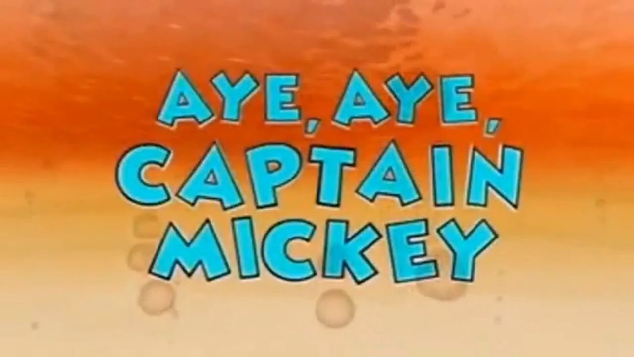 Aye, Aye, Captain Mickey Oh Toodles & Mystery Mouseketool (In Inverted ...