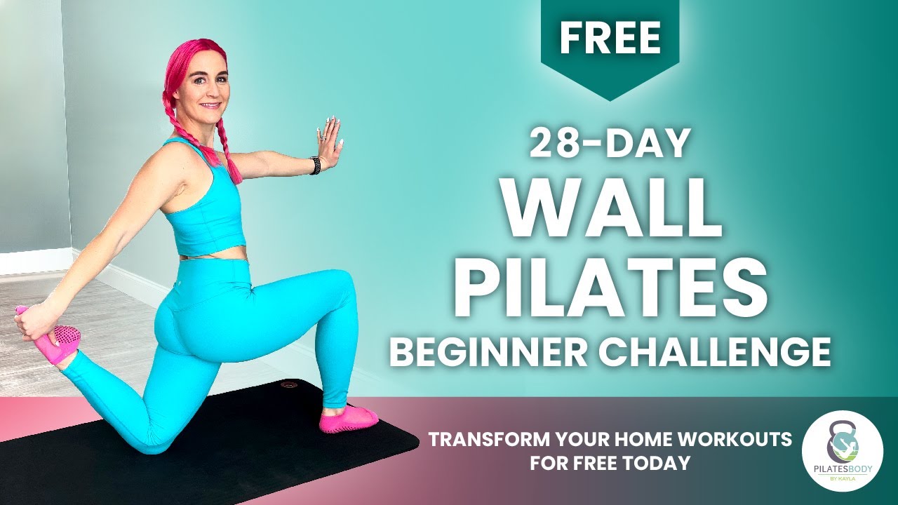 28 Day Wall Pilates Challenge - YouTube