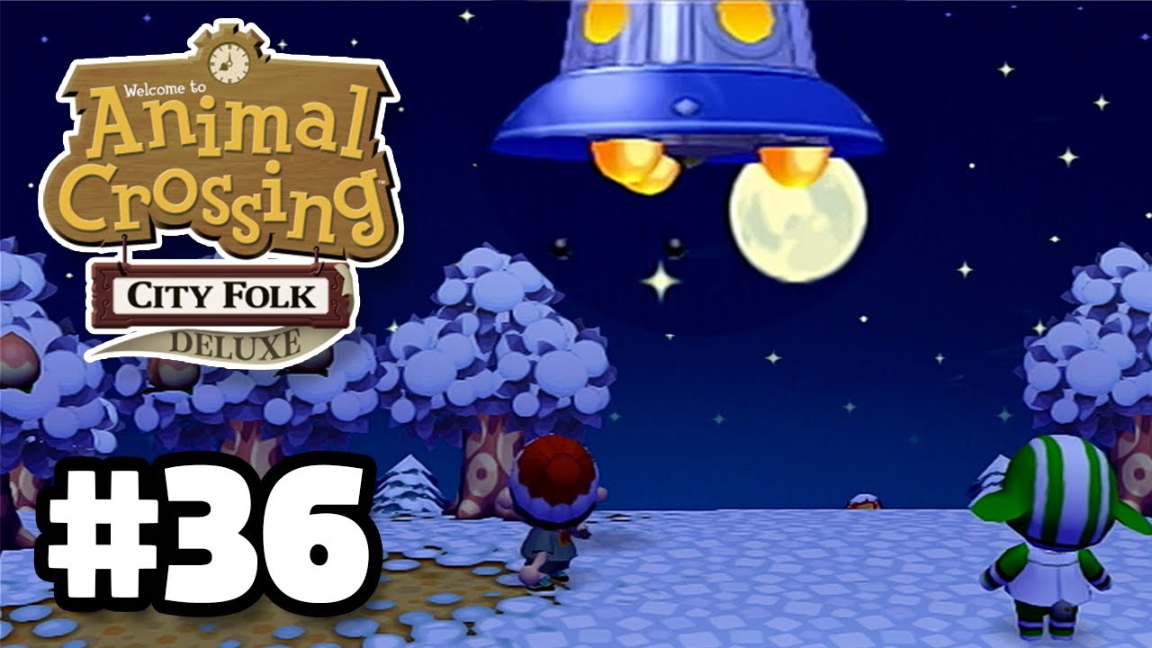 Lets Play: Animal Crossing City Folk - Daeboreum & Gullivers UFO (Ep 36 ...