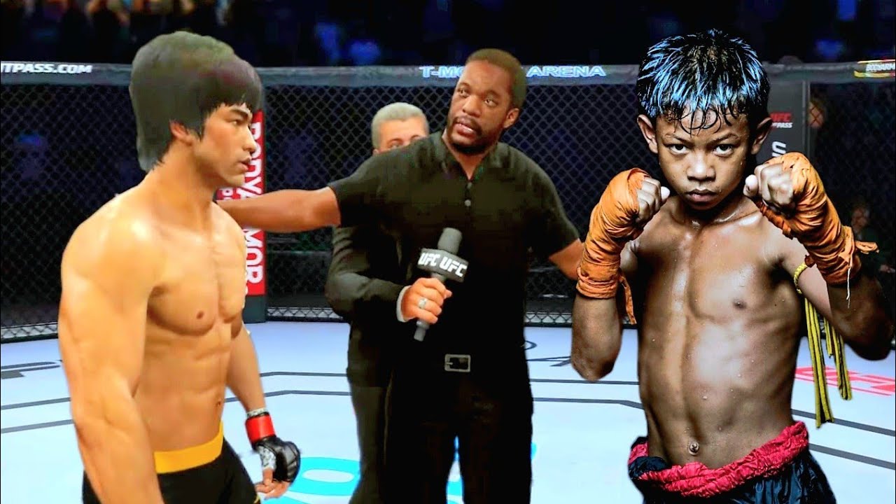 PS5 | Bruce Lee vs. Muay Thai Young Master (EA Sports UFC 4) - YouTube