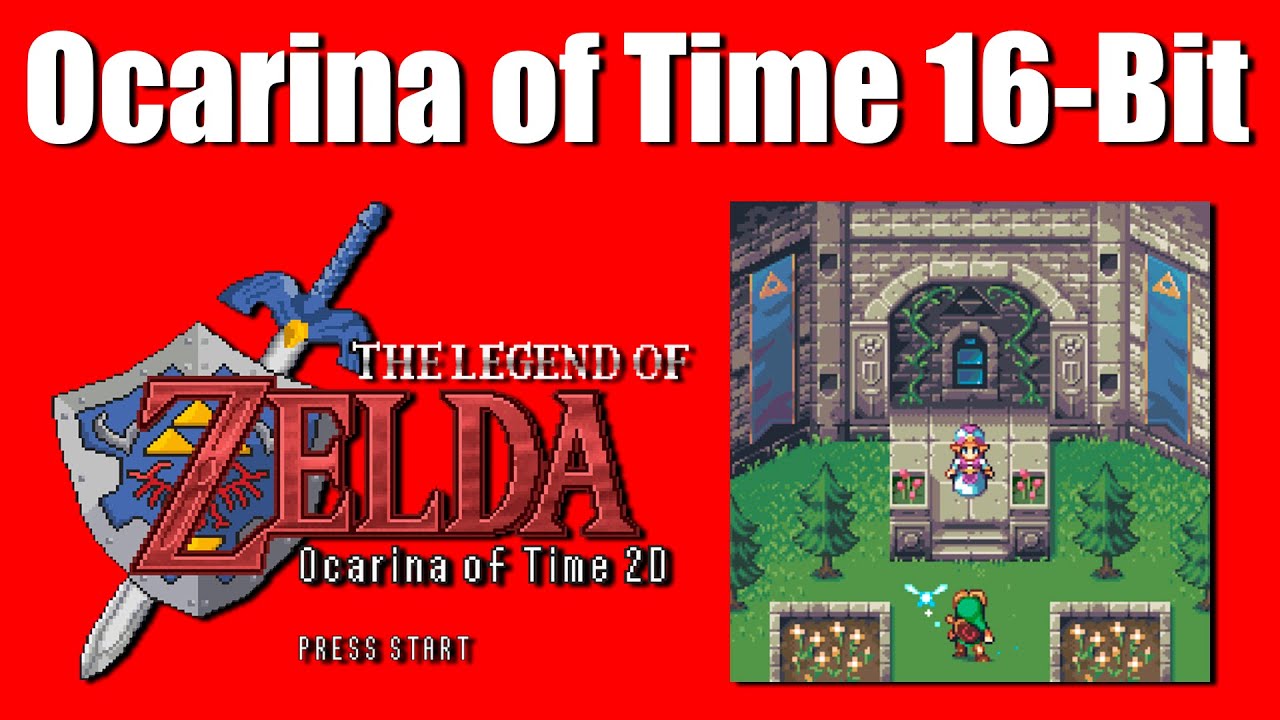Ocarina of Tieme 2D 16 Bit testea tú mismo la demo jugable - YouTube