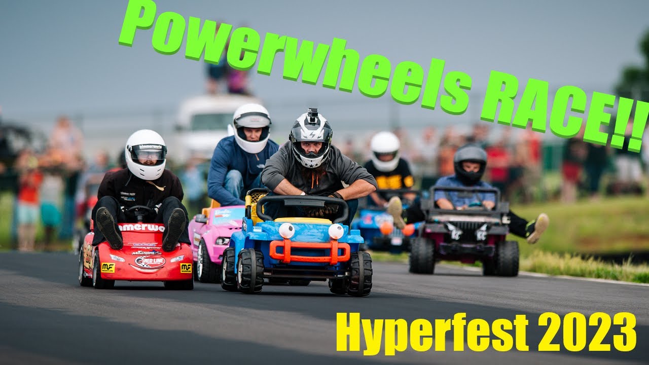 Hyperfest Powerwheels Race 2023 - YouTube