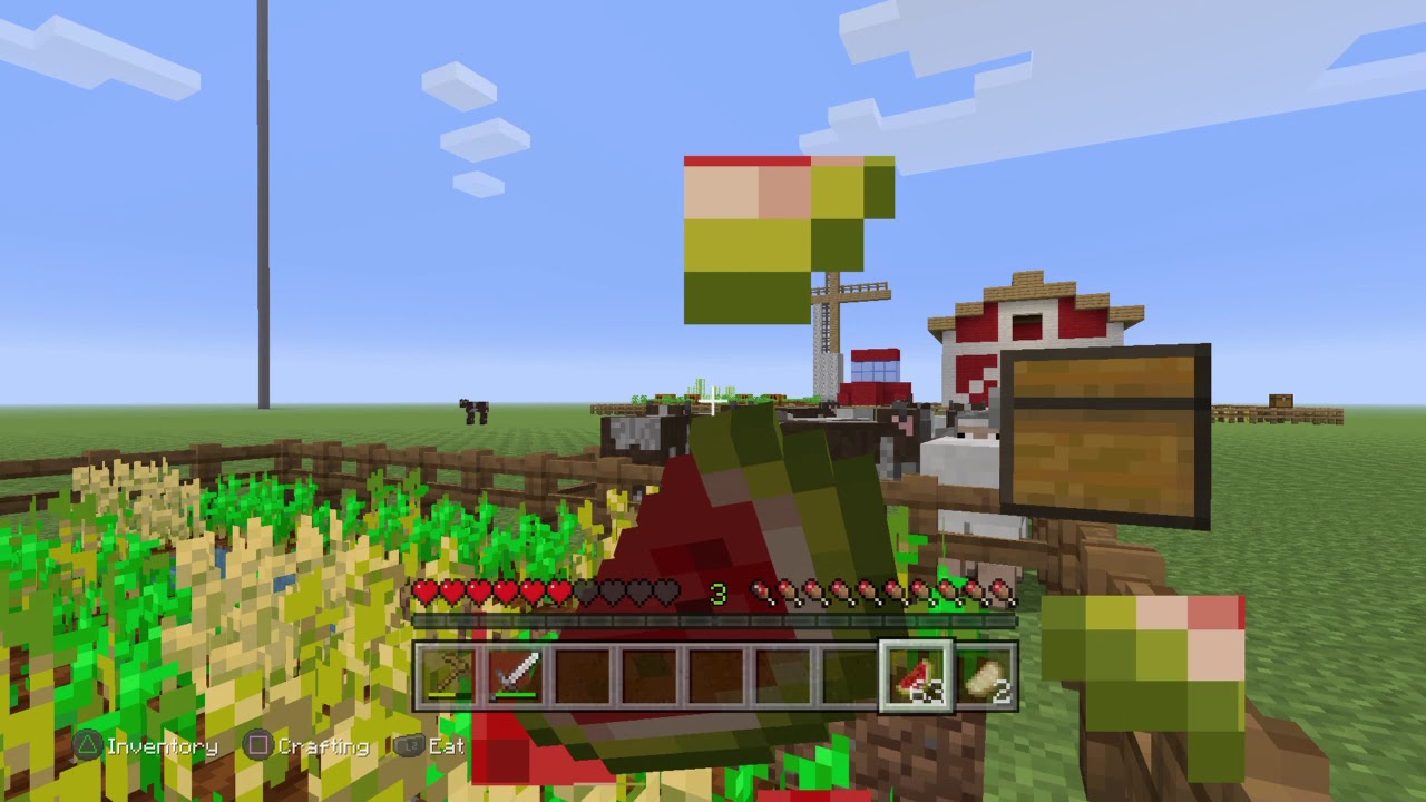 Minecraft: farming simulator - YouTube