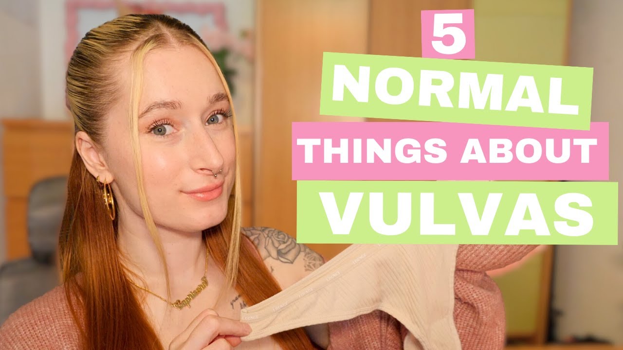 5 things that are NORMAL about your vulva 👇😻 - YouTube