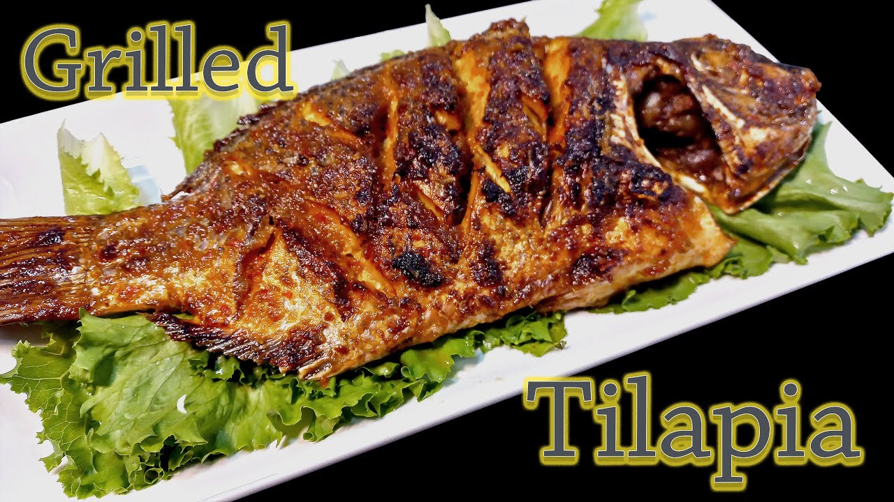 Oven GRILLED TILAPIA FISH in 6 Minutes |Nigerian Food - YouTube