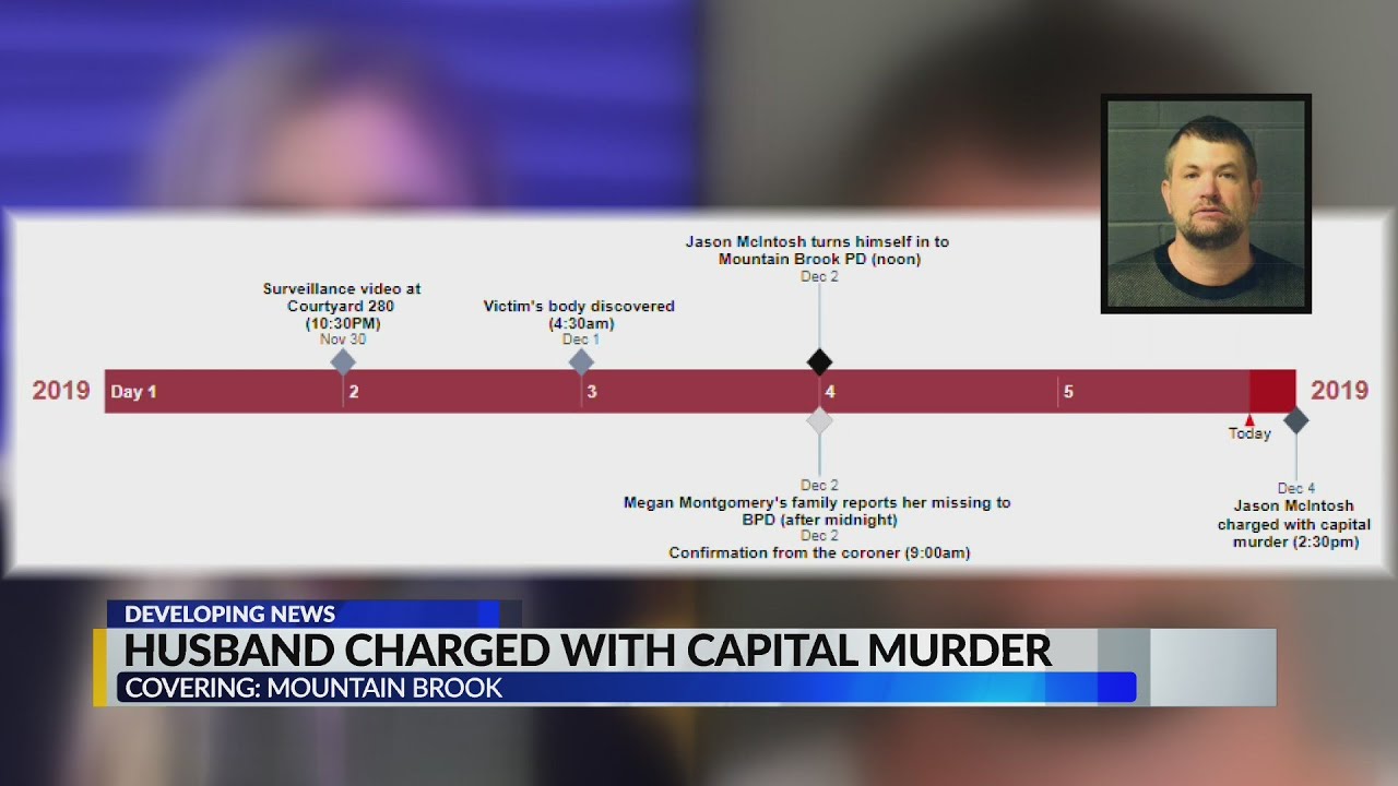 Jason McIntosh charged with capital murder in wife's death - YouTube