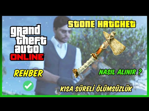 GTA ONLINE - STONE HATCHET NASIL ALINIR? (ÖFKE YETENEĞİ VEREN BALTA) [ANLATIM]