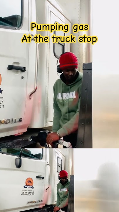 Truck Stop Experience #gaspump #truckdriversusa #trucking #