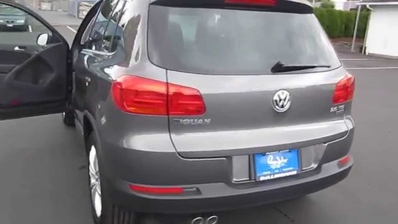 2015 Volkswagen Tiguan, Pepper Gray Metallic - STOCK# 110113 - Walk ...