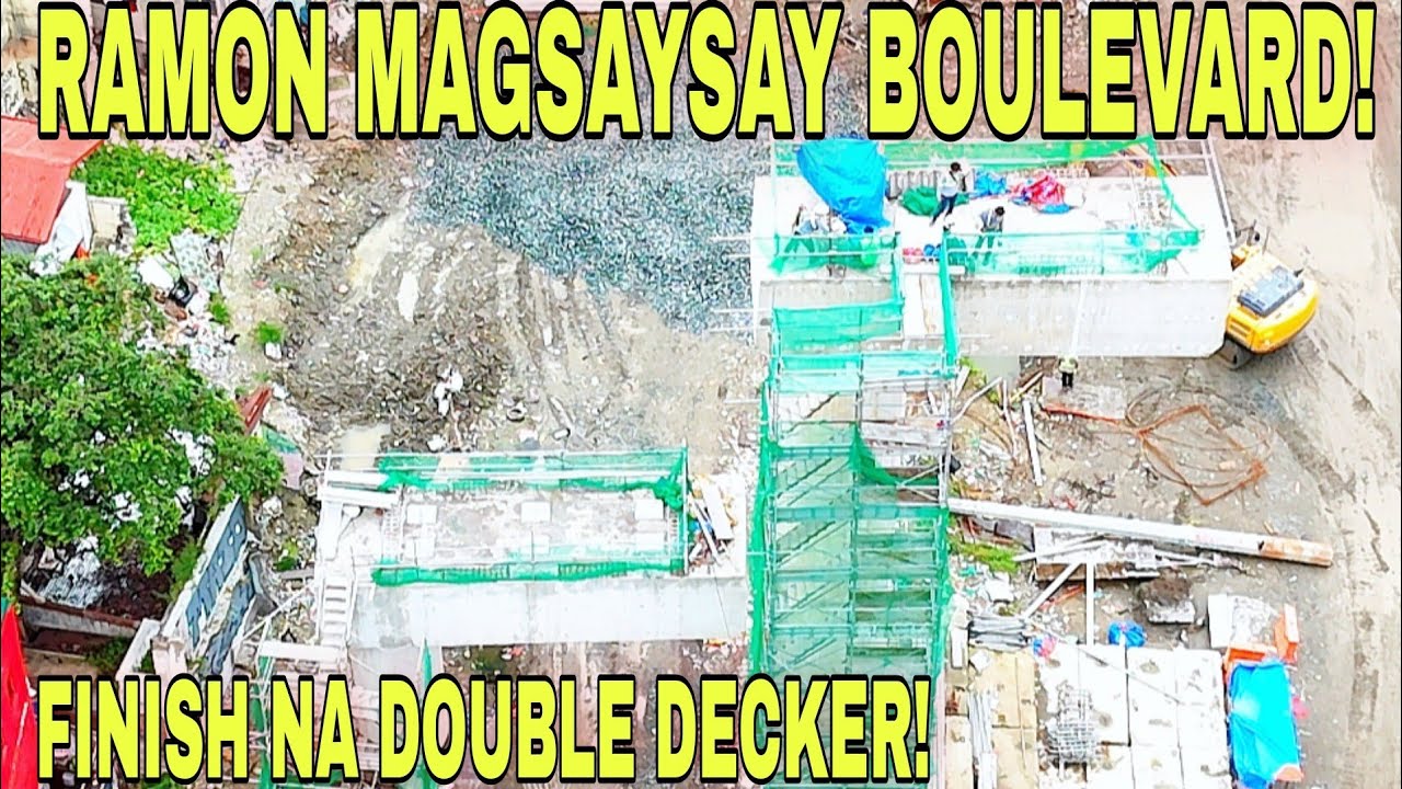 FINISH NA DOUBLE DECKER NG NLEX CONNECTOR SECTION'2 RAMON MAGSAYSAY ...