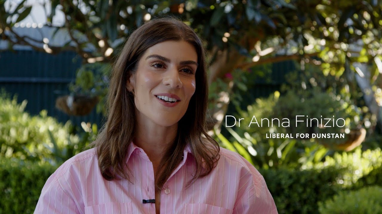 Meet Dr Anna Finizio, Liberal Candidate for Dunstan - YouTube