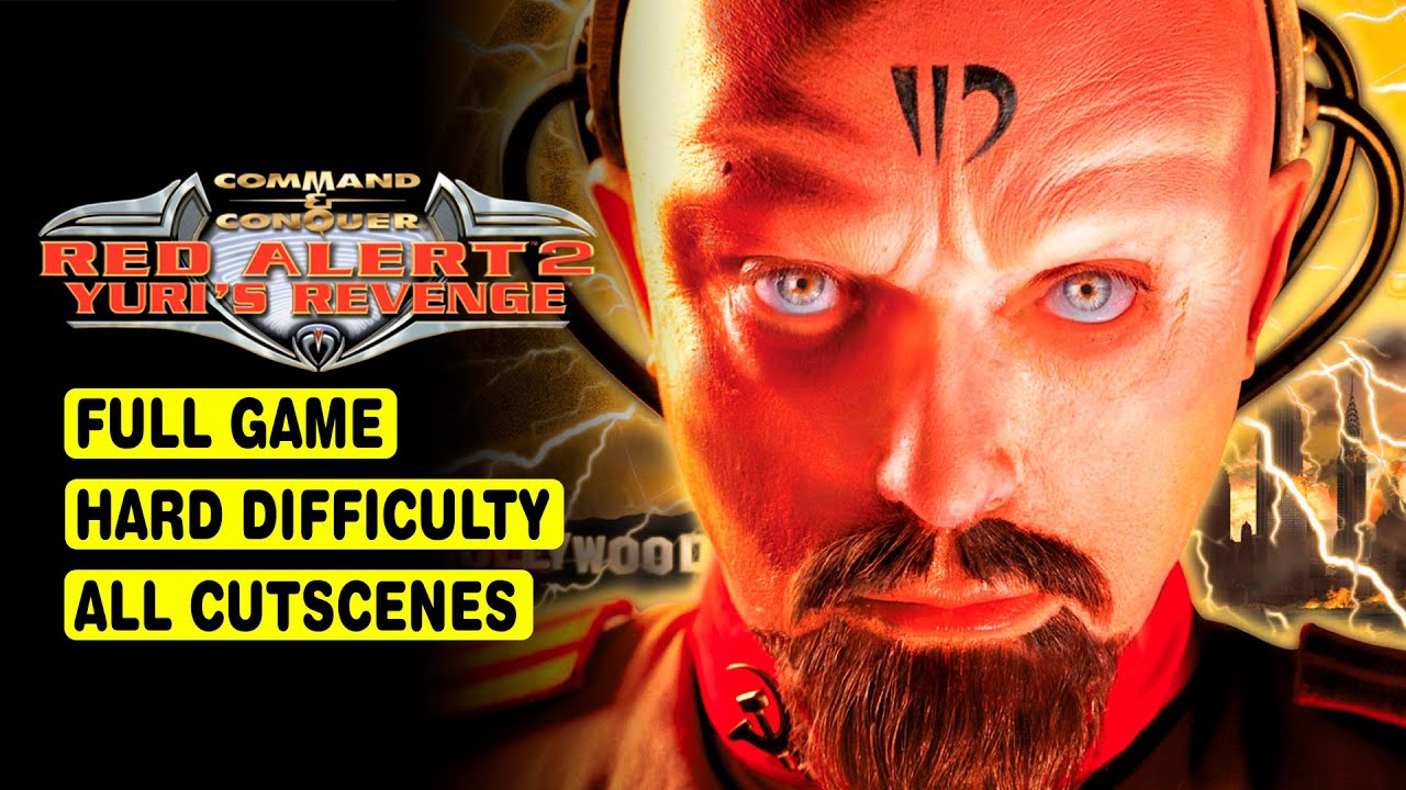 RED ALERT 2 YURI'S REVENGE • FULL GAME • HARD DIFFICULTY - YouTube