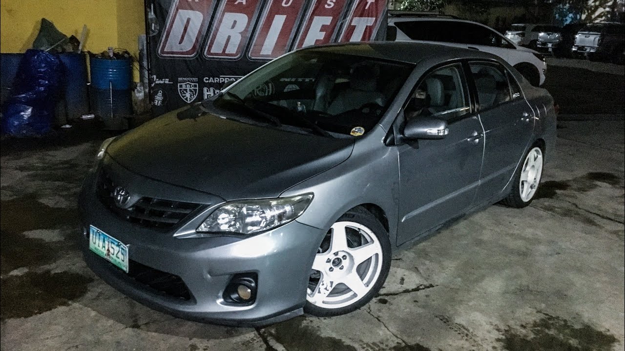 Full exhaust system on a 2012 Toyota Altis - YouTube