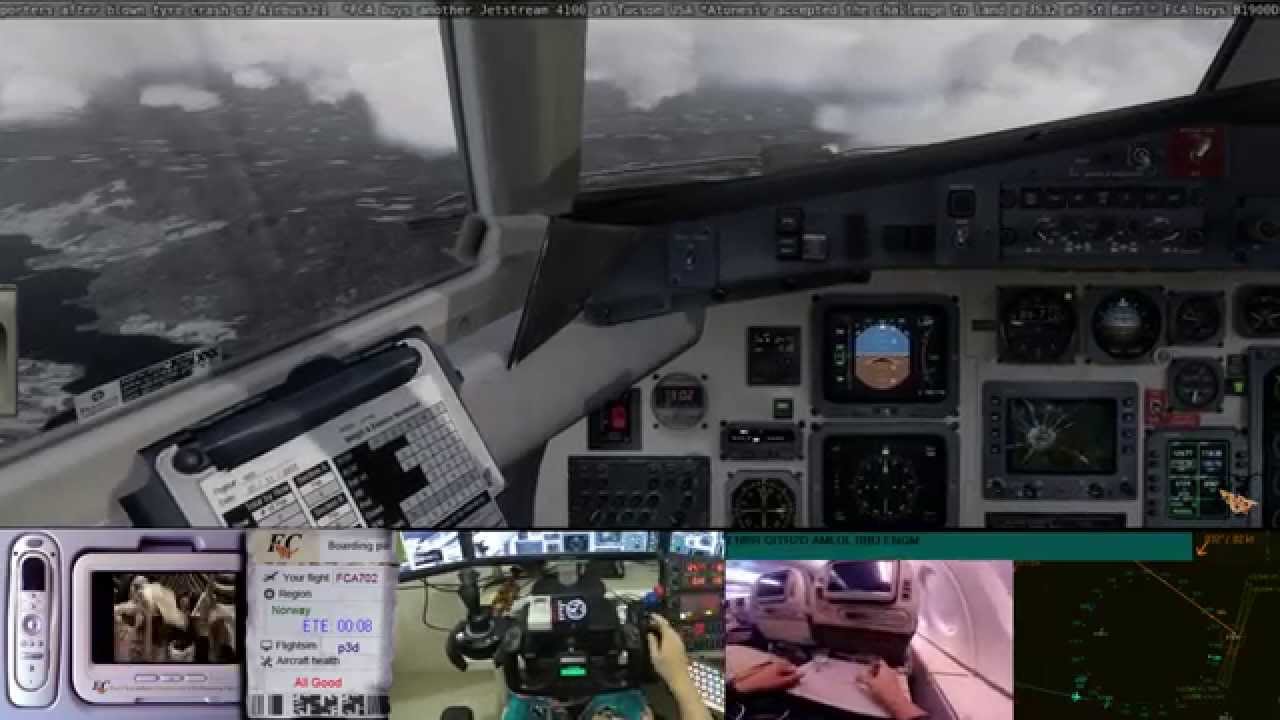 Prepar3D 2.4 PMDG Jetstream 4100 IVAO ATC at Norway - YouTube
