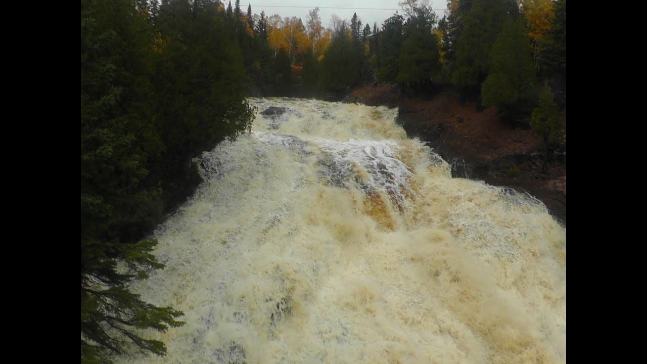 Cross River Falls, North Shore, Minnesota - YouTube