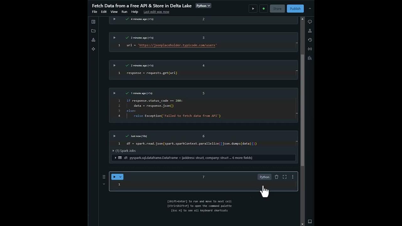 How to Fetch API Data and Implement Incremental Loading in PySpark with Delta Lake | Databricks ...