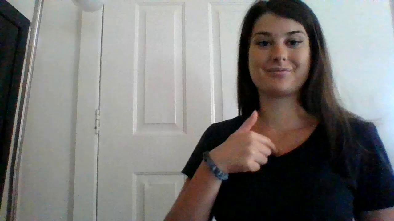 ASL Introducing myself. - YouTube