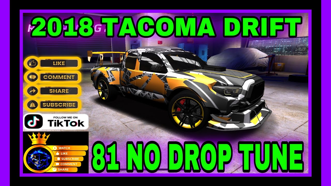 🐌 2018 TACOMA DRIFT EDITION TRD 🐌81 NO DROP TUNE.👈👀 THANKS FOR WATCHING 👍 rush racing 2 - YouTube