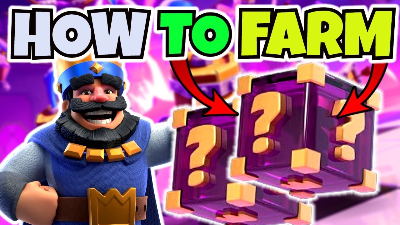 How To FARM LUCKY DROPS And COMPLETE DAILY TASKS EASILY In Clash Royale ...