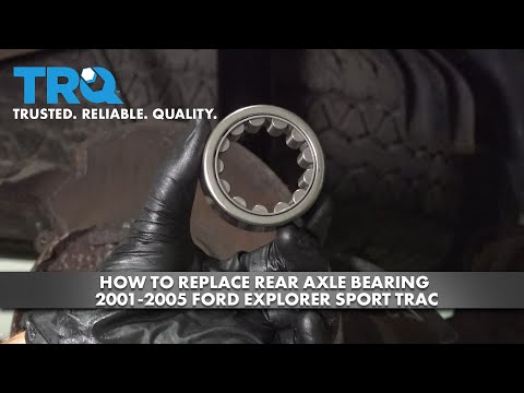 How to Replace Rear Axle Bearing 2001-2005 Ford Explorer Sport Trac ...