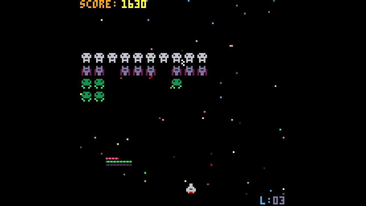 8-Invaders (PICO-8) - YouTube