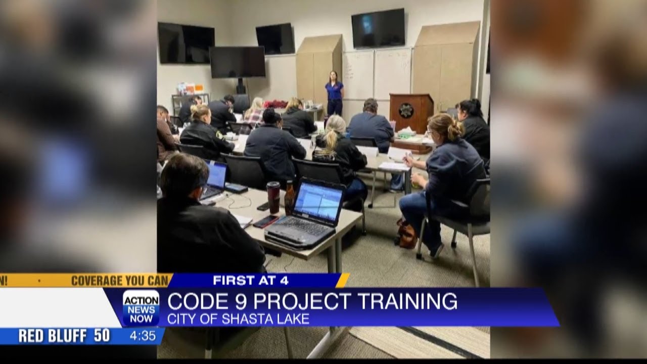 Code 9 Project training in Shasta County - YouTube