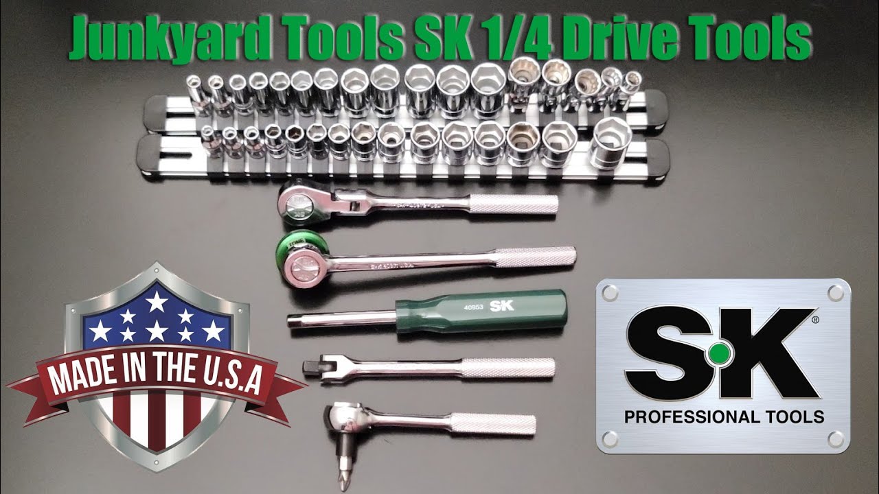 SK Tool USA 1/4 Drive Collection #toolhaul - YouTube