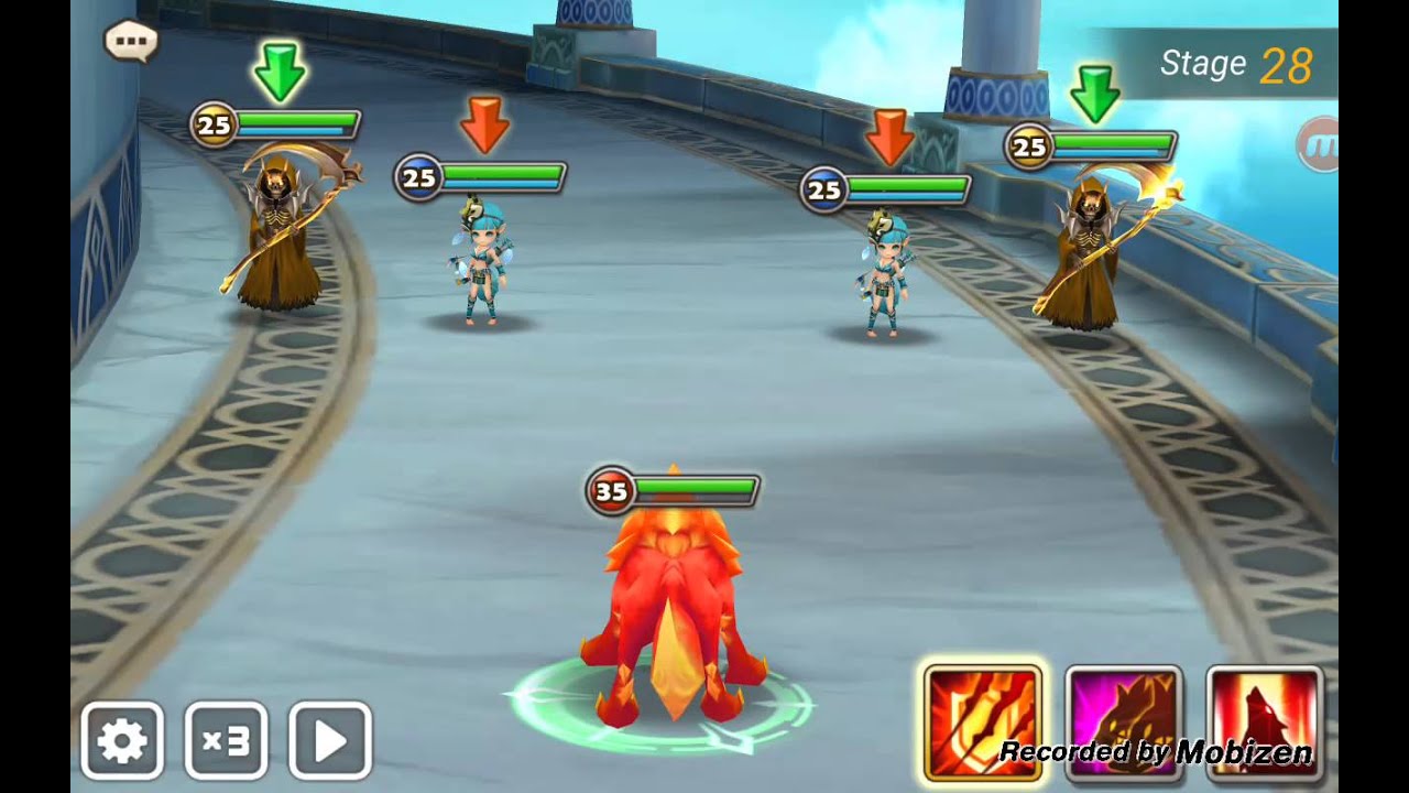 Summoners war - Android - inugami fire - YouTube