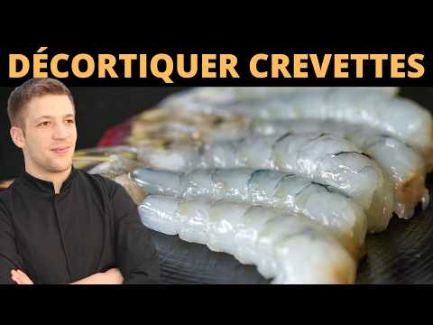 Comment décortiquer et nettoyer une CREVETTE