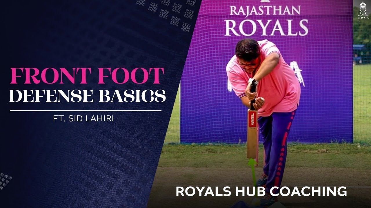 How to Master the Front‑Foot Defense | Royals Coaching Hub - YouTube