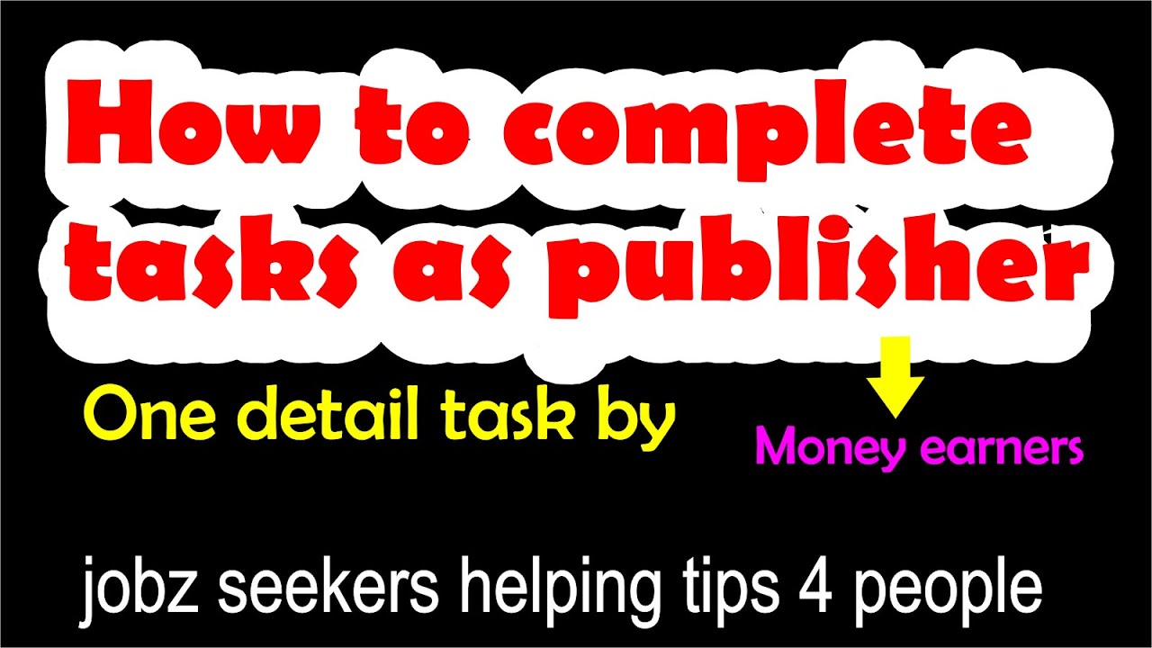 How to tasks in Timebucks | A one detail tasks by jobz seekers 4 people ...