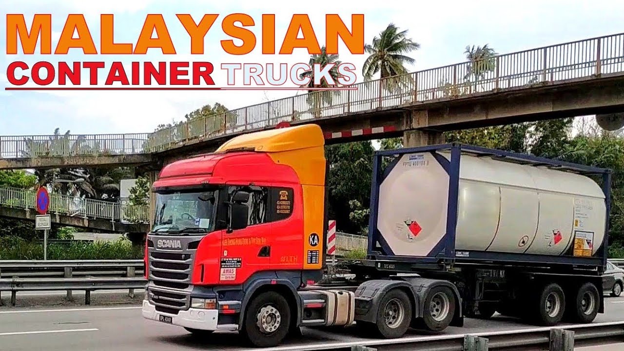 LORI KONTENA MALAYSIA - YouTube