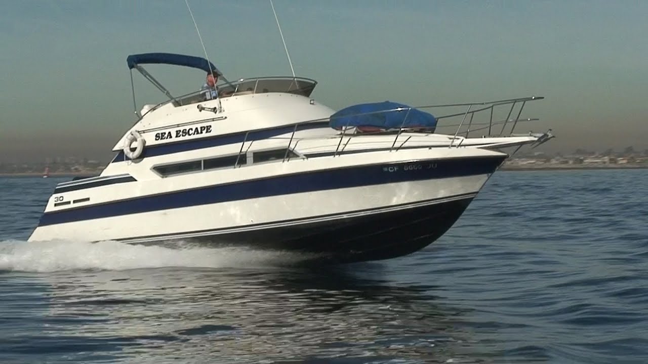 Carver 30 Santego Boat Underway Video By South Mountain Yachts, (949 ...