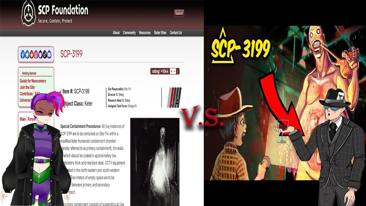 SCP-3199 V.S. Professor Luscius - YouTube