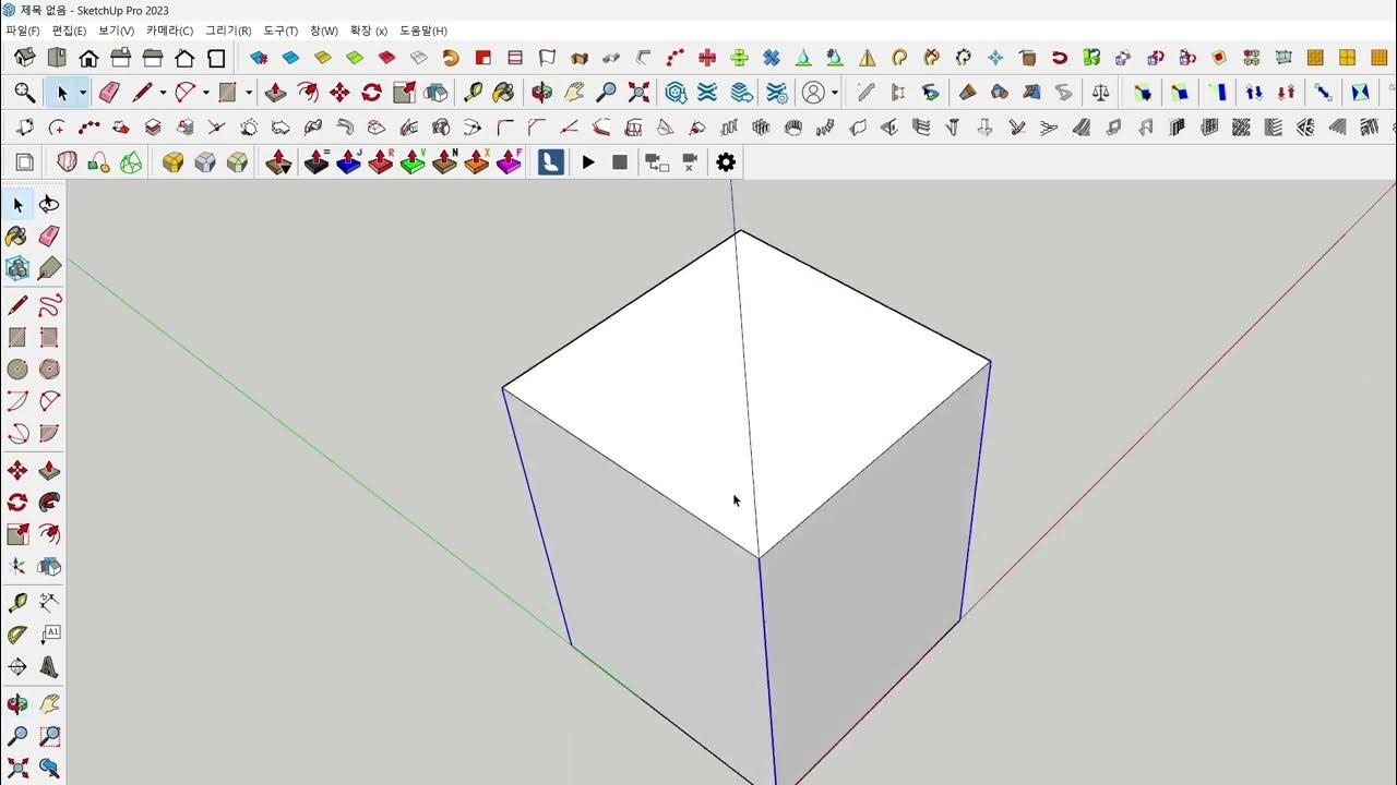 스케치업 라운드코너 활용법 Shorts Sketchup Short 인테리어 Youtube