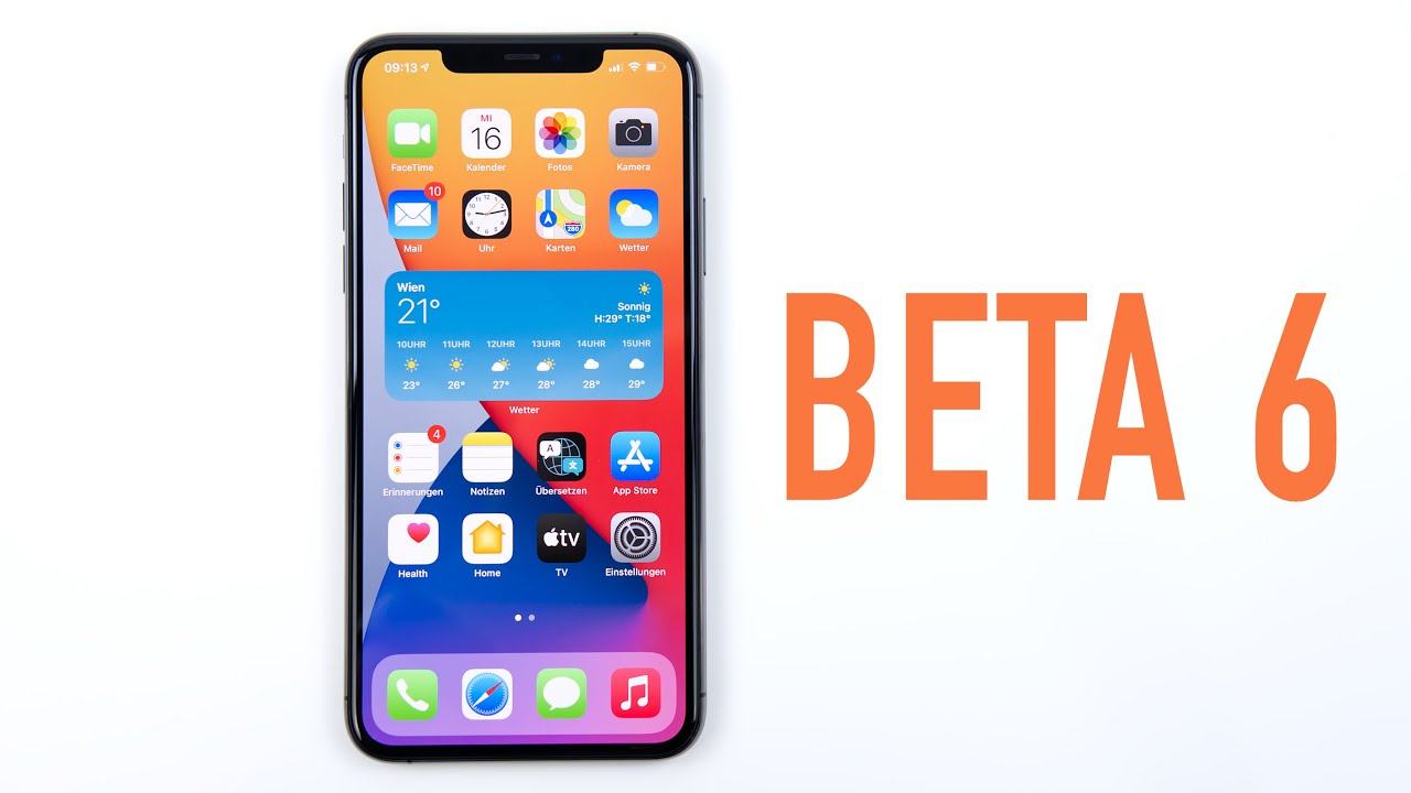 iOS 14 Beta 6 | Über 10 neue Funktionen & Veränderungen - YouTube