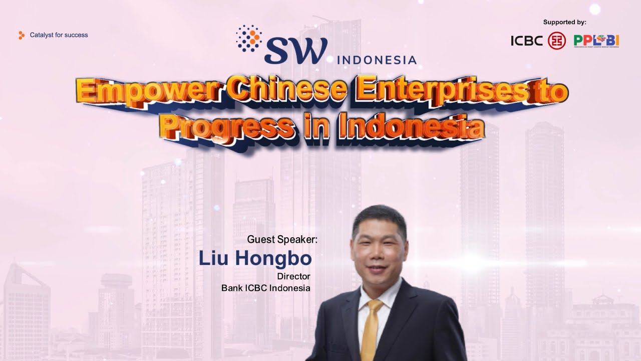 Director of ICBC Indonesia Bank Liu Hongbo - IC3 SW Indonesia 2023 ...