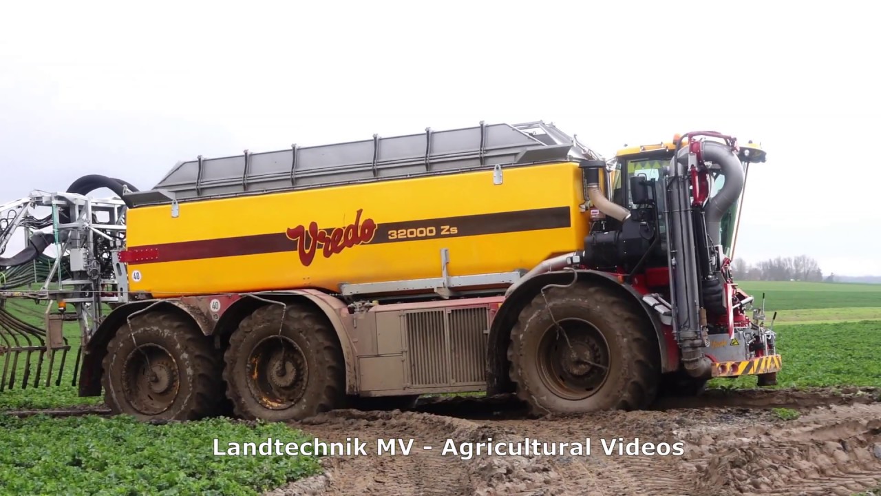 Vredo VT7828-3 - Fendt - ++ / Gärreste - Liquid Slurry 2020 pt.2 - YouTube