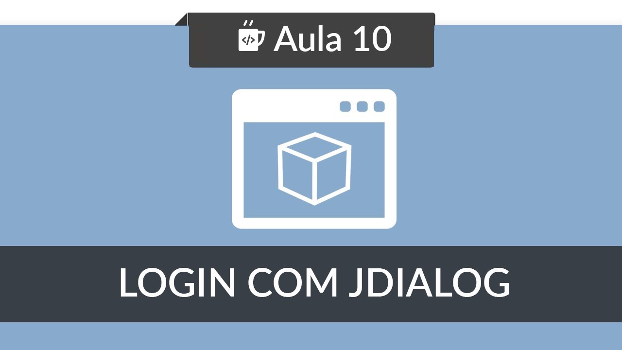 Interface Gráfica Java no Netbeans - Aula #10 - Criando Tela de Login com JDialog - YouTube