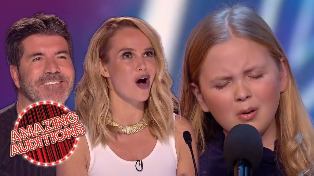 This Young Girl On BGT Is A Future BROADWAY Star! | Amazing Auditions ...