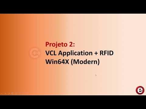 VCL Application RAD/C++Builder 12.1 Atenas + Arduino Uno + RFID + SKIA + Win64x + FireDAC - YouTube